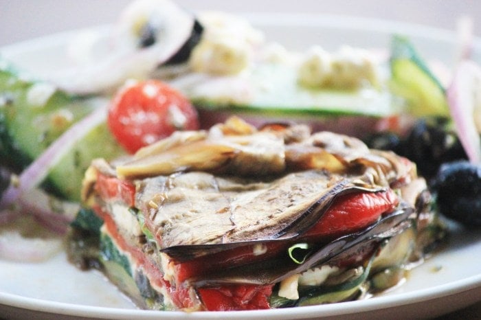 Roasted Vegetable Terrine (Low Carb/Gluten-free)