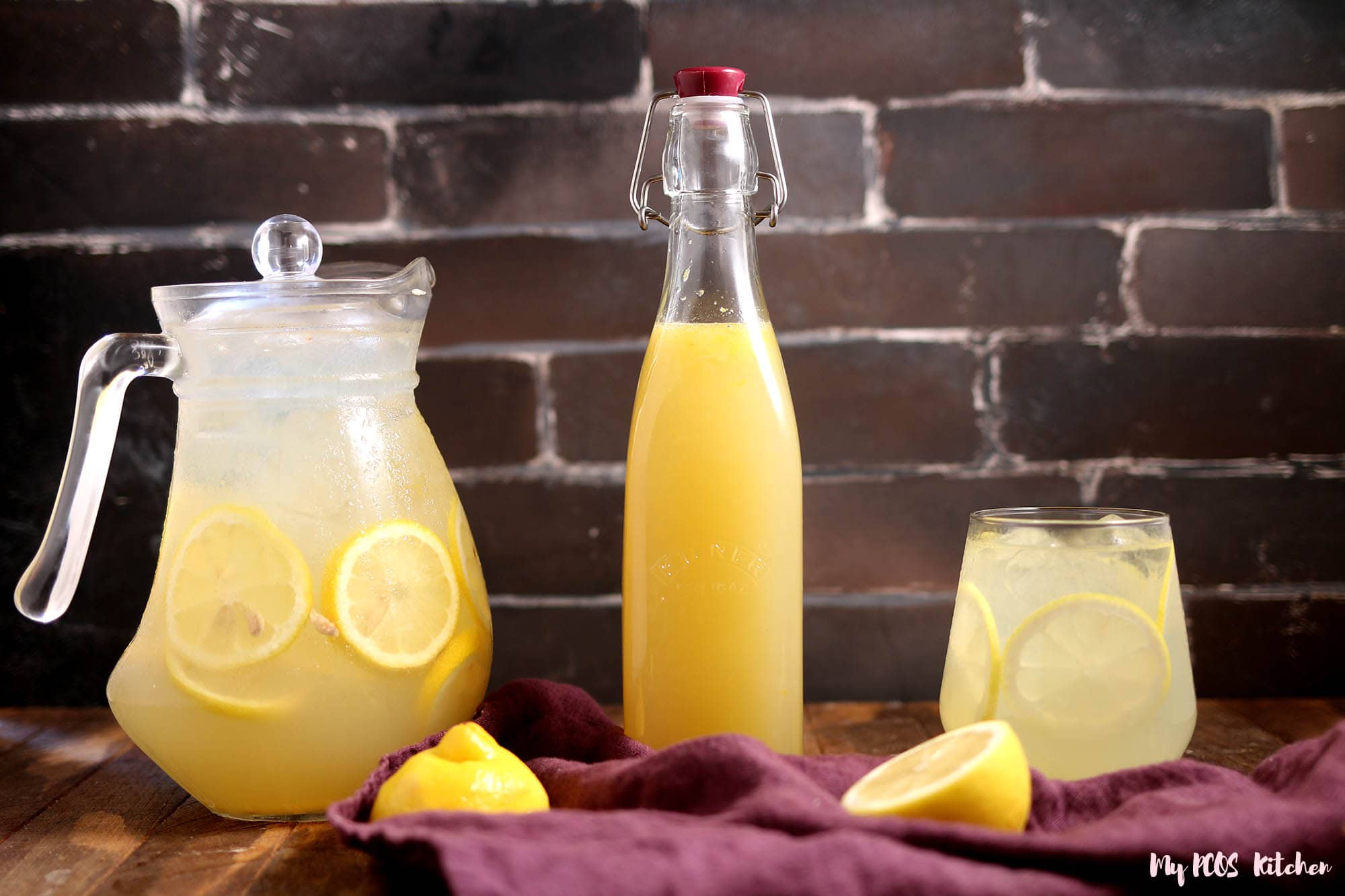 Fresh Squeezed Sugar Free Lemonade