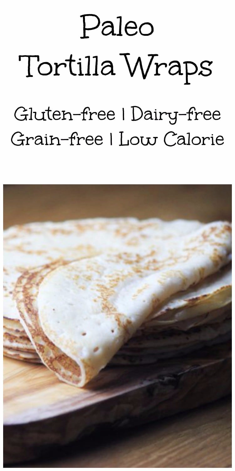 Paleo Tortilla Wraps (Gluten-free/Dairy-free) - My PCOS Kitchen