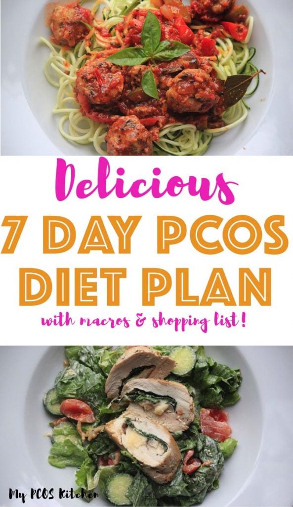 7 Day Low Carb PCOS Meal Plan For Beginners My PCOS Kitchen 7 Day Low Carb PCOS Meal Plan For Beginners My PCOS Kitchen