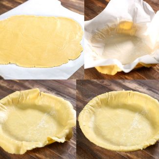 Perfect Cream Cheese Keto Pie Crust (Flaky Double Pie Crust Recipe)